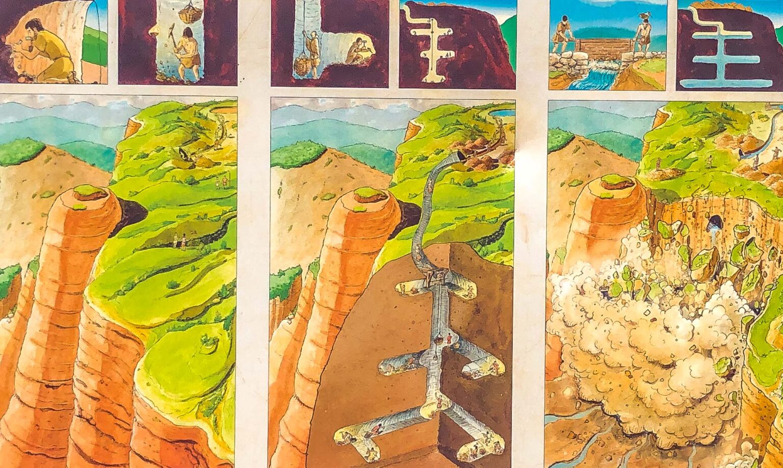 LAS MÉDULAS, ruta por la mayor mina de oro de los romanos